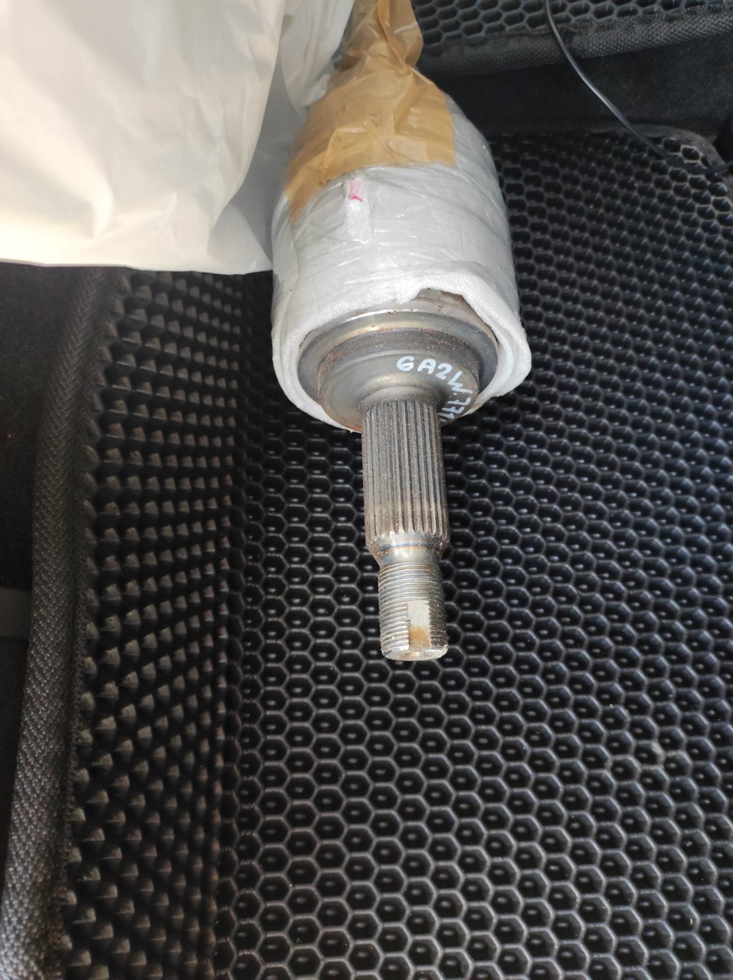 Задняя подвеска + замена переднего правого привода — Mitsubishi ...