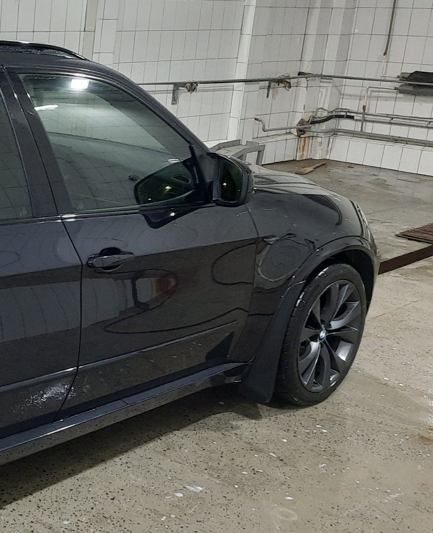Оригинальные М брызговики на бмв х5 е70 — BMW X5 (E70), 3 л, 2008 года ...