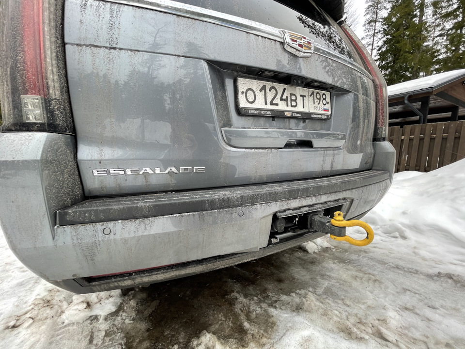 Набор джипера — трос и шаклы — Cadillac Escalade (4G), 6,2 л, 2017 года ...