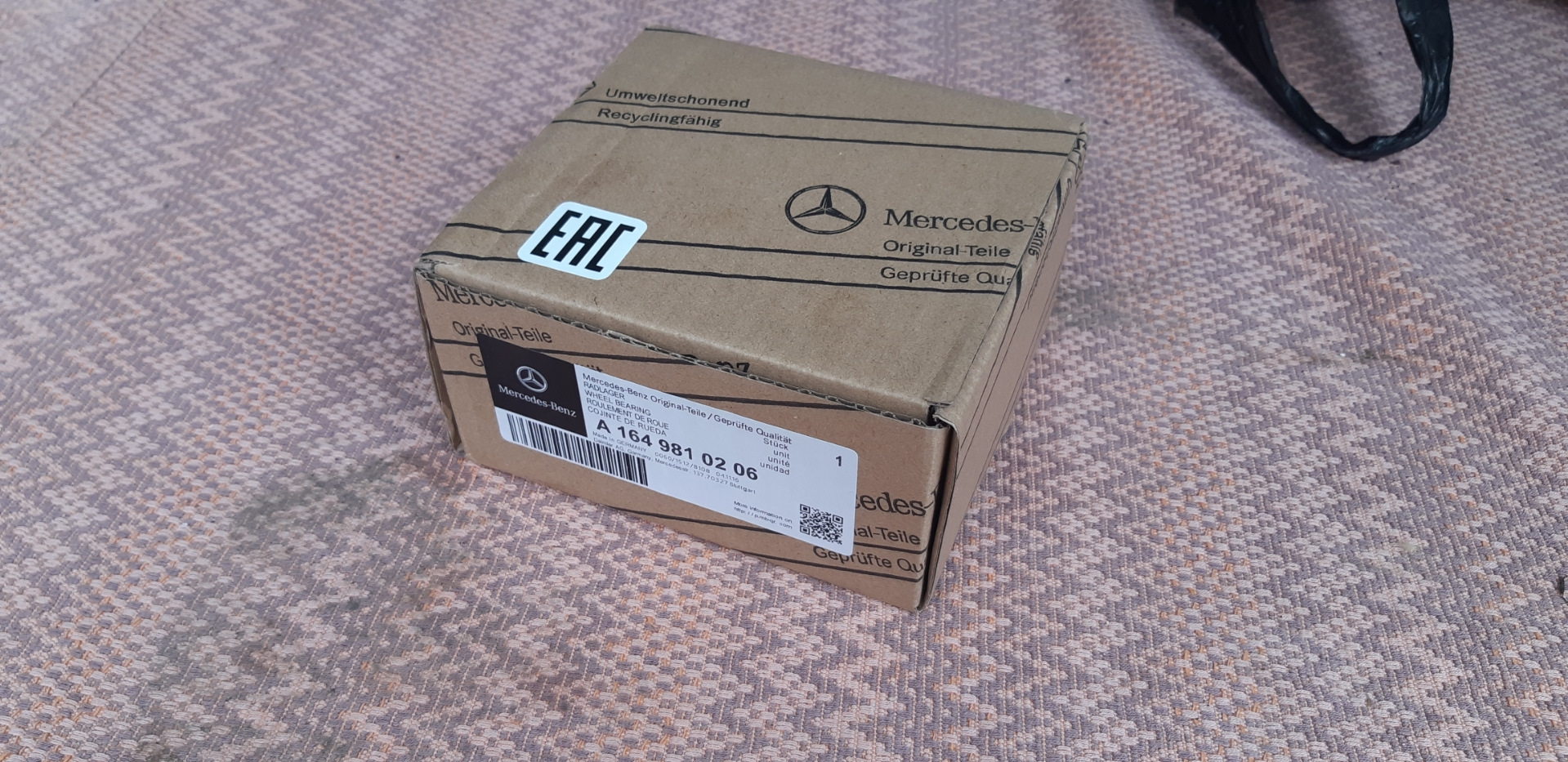 Подшипник ступицы — Mercedes-Benz GL-Class (X164), 3 л, 2007 года ...