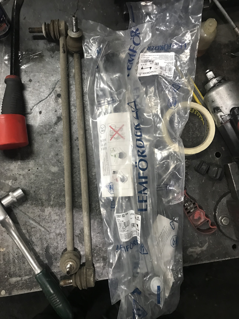 обновил ходовую — BMW 7 series (E65/E66), 3 л, 2006 года | визит на ...