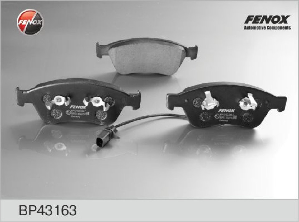 BP43163 Колодки тормозные дисковые FENOX | Запчасти на DRIVE2