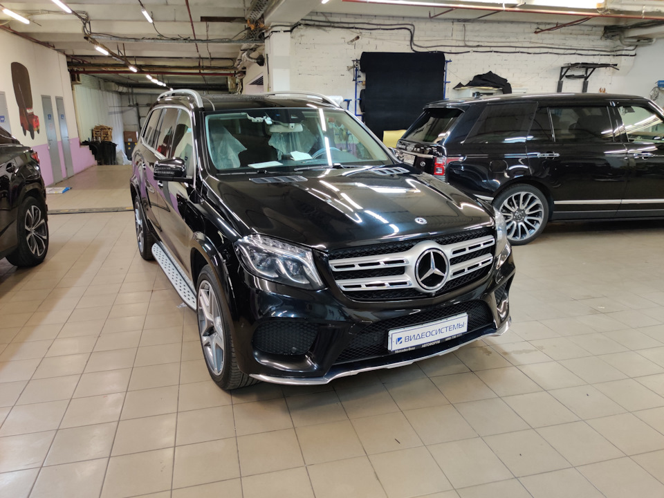 Новая аудиосистема, продвинутый видеорегистратор в Mercedes GLS W166 ...