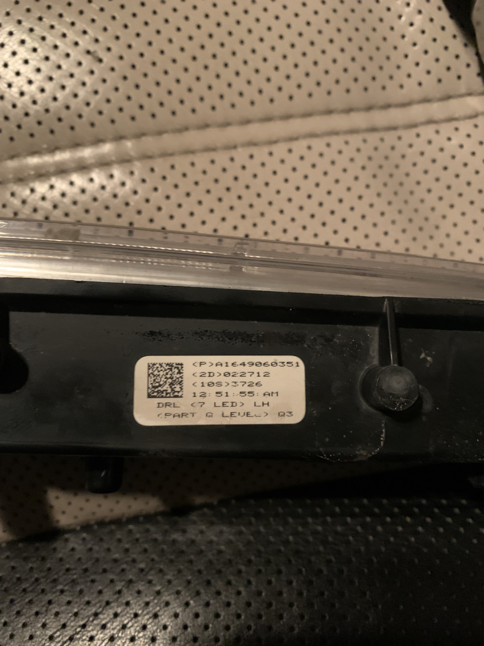 A1649060351 Фара дневного ходового света. Mercedes | Запчасти на DRIVE2