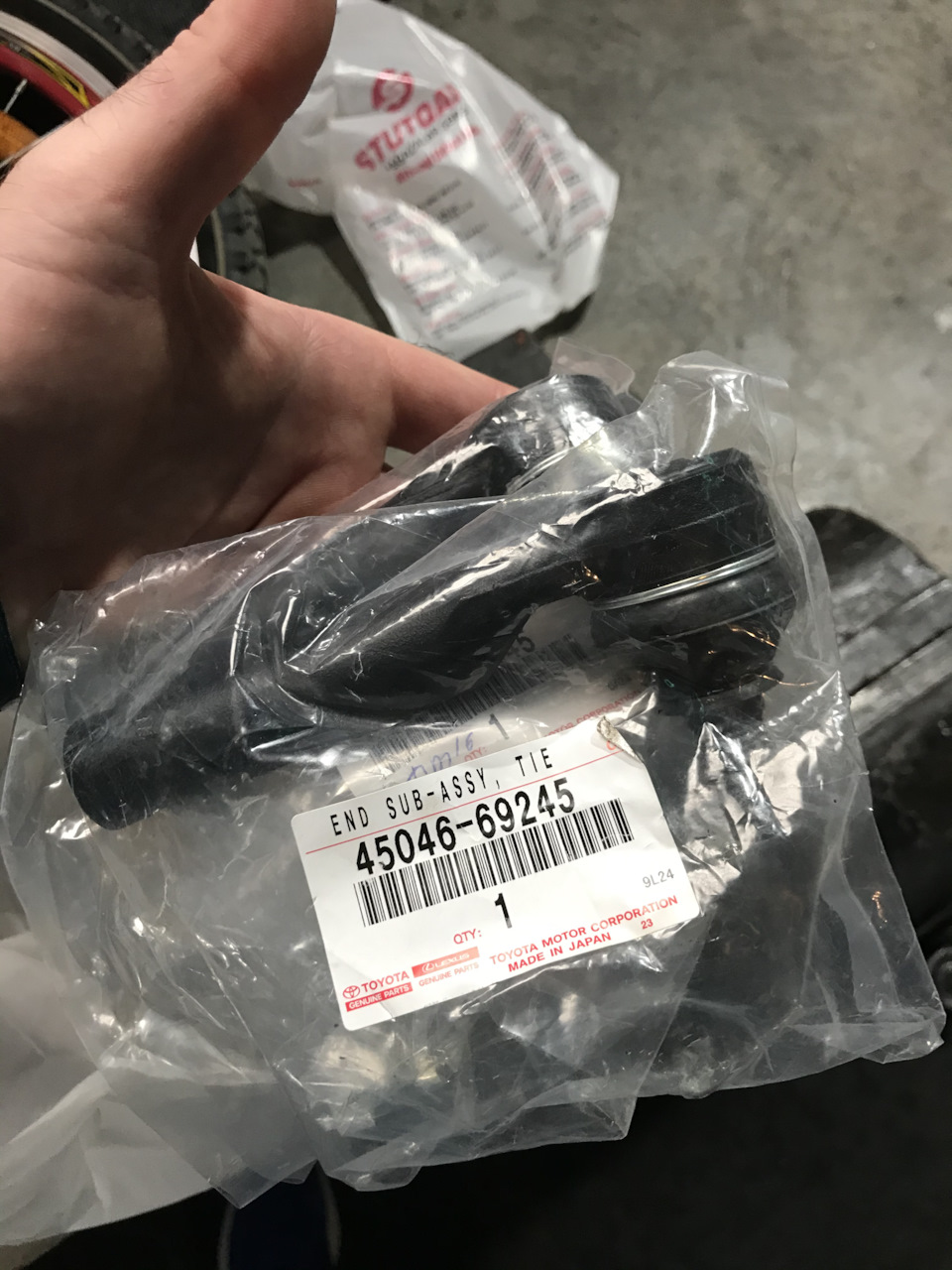 4504669245 Наконечник рулевой тяги OEM TOYOTA LEXUS | Запчасти на DRIVE2