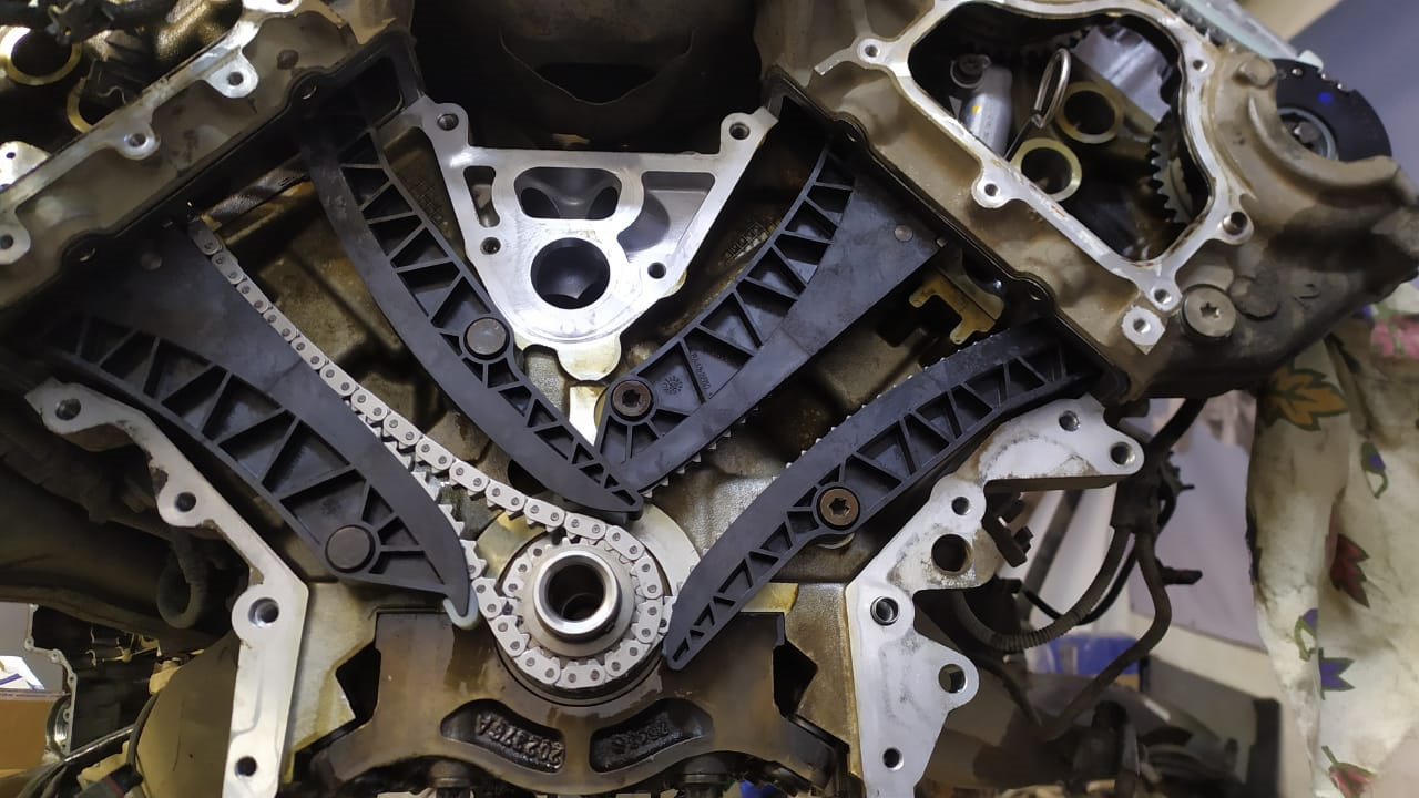 [ МСК, цепи ГРМ, маслонасоса] — BMW X6 M (E71), 4,4 л, 2012 года ...