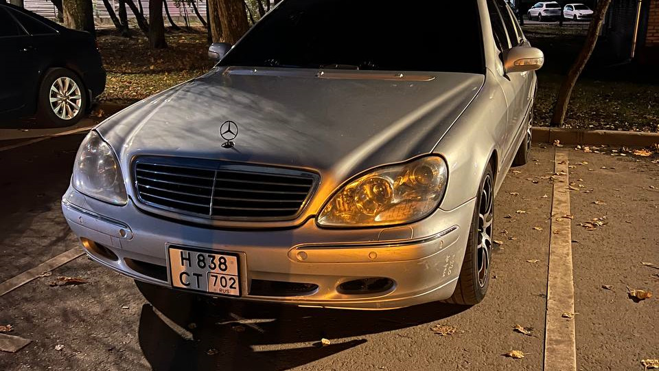 Mercedes-Benz S-Class (W220) 3.2 бензиновый 2001 | fox на DRIVE2