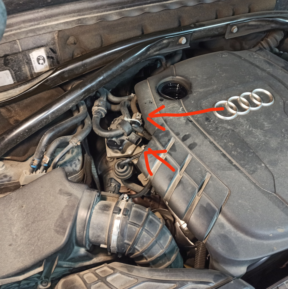 Audi q5, что за датчик? — Audi Q5 (1G), 2 л, 2011 года | электроника ...