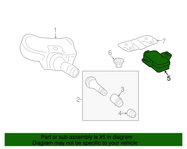 A0009003704 Блок управления контроля давления шин. Mercedes | Запчасти ...