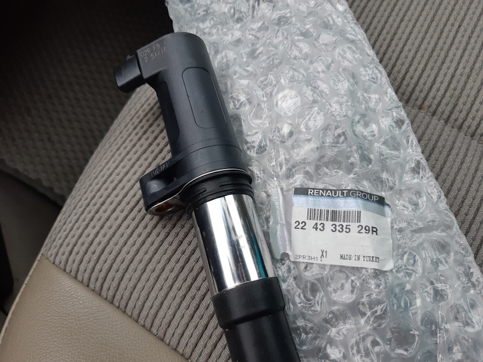 224333529R Катушка зажигания RENAULT | Запчасти на DRIVE2