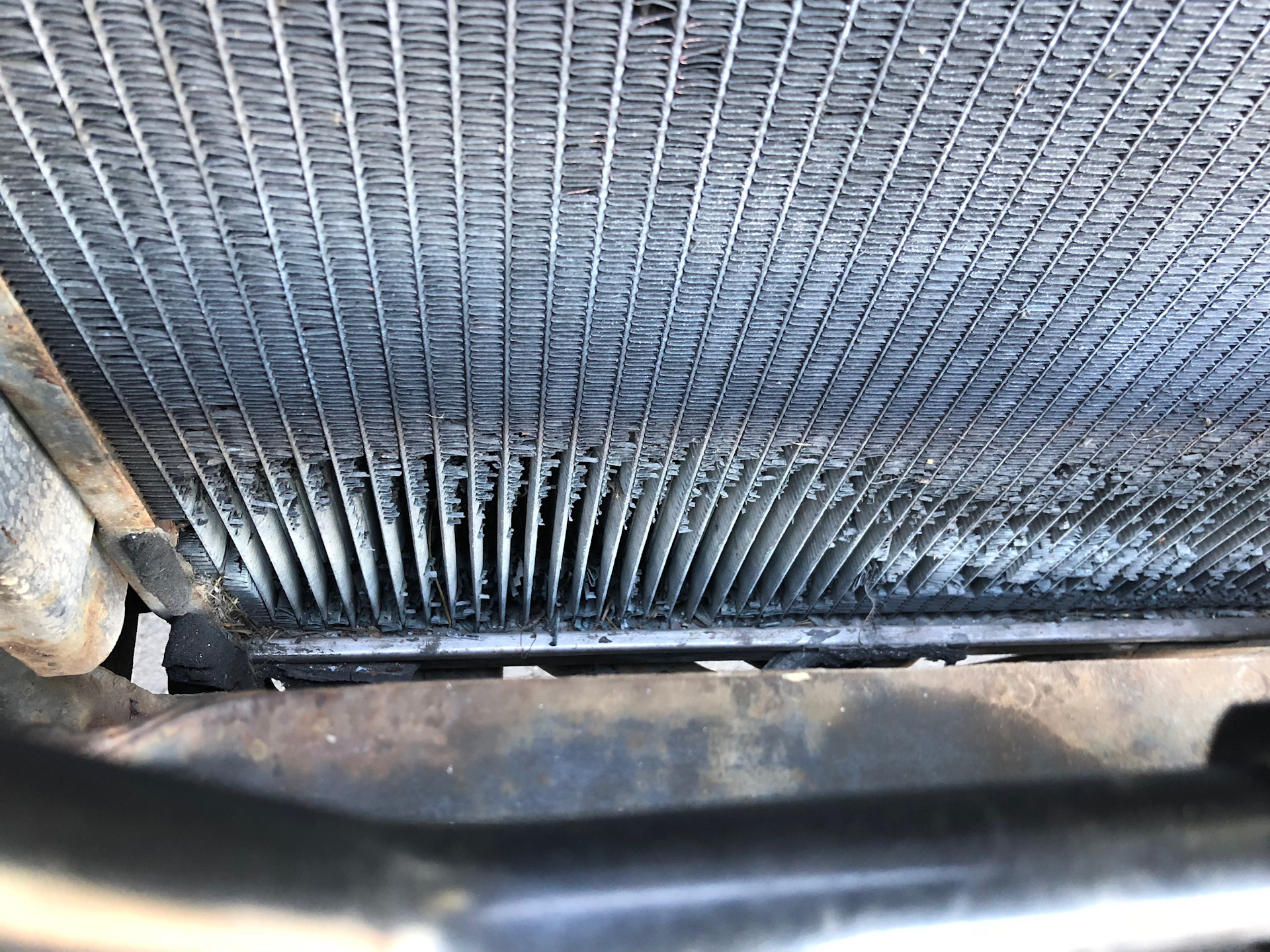 Замена радиаторов — Toyota Land Cruiser Prado 70-series, 3 л, 1994 года ...