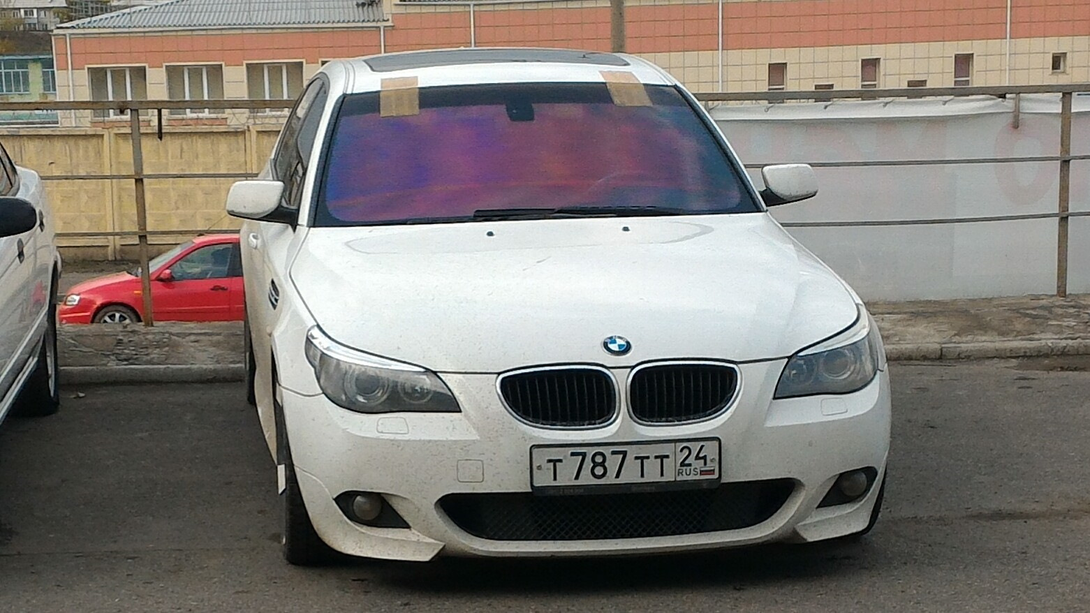 Замена лобового стекла, + атермальная пленка — BMW 5 series (E60), 2,5 ...