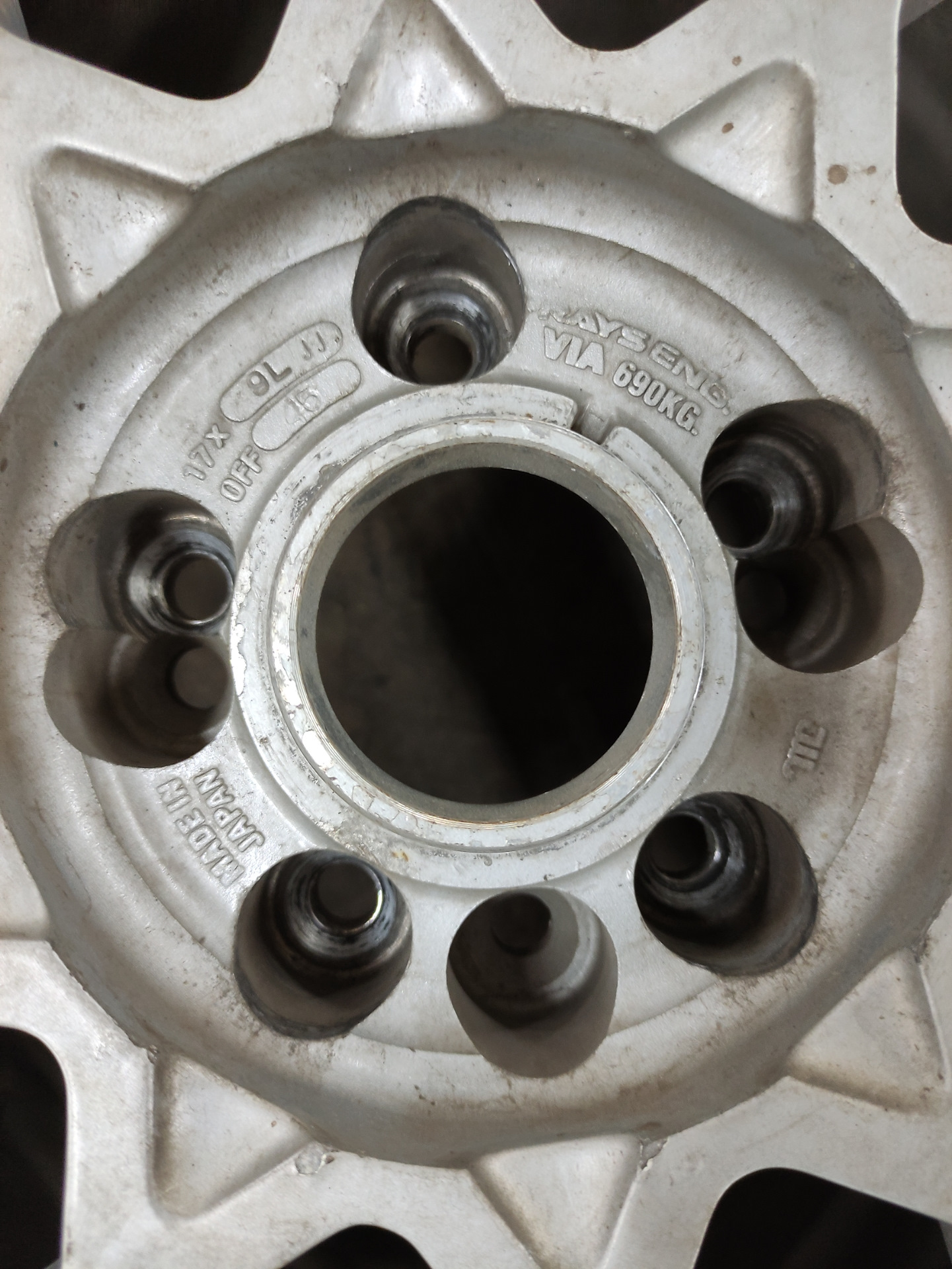 Летний комплект колес Rays Evolution 4 — KIA Cerato (3G), 2 л, 2017 ...