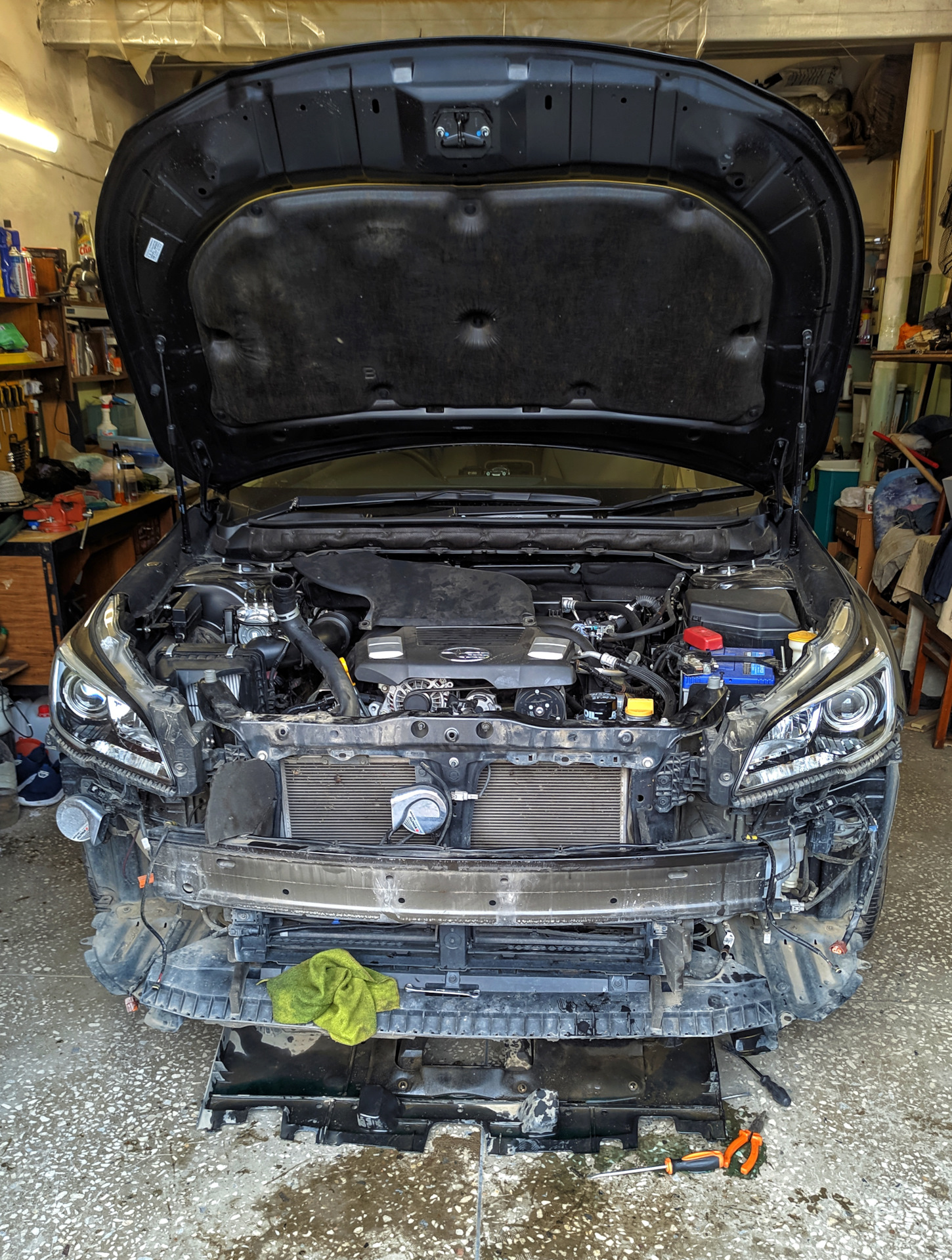 Про главную фобию субаристов или о чистке радиатора охлаждения — Subaru ...