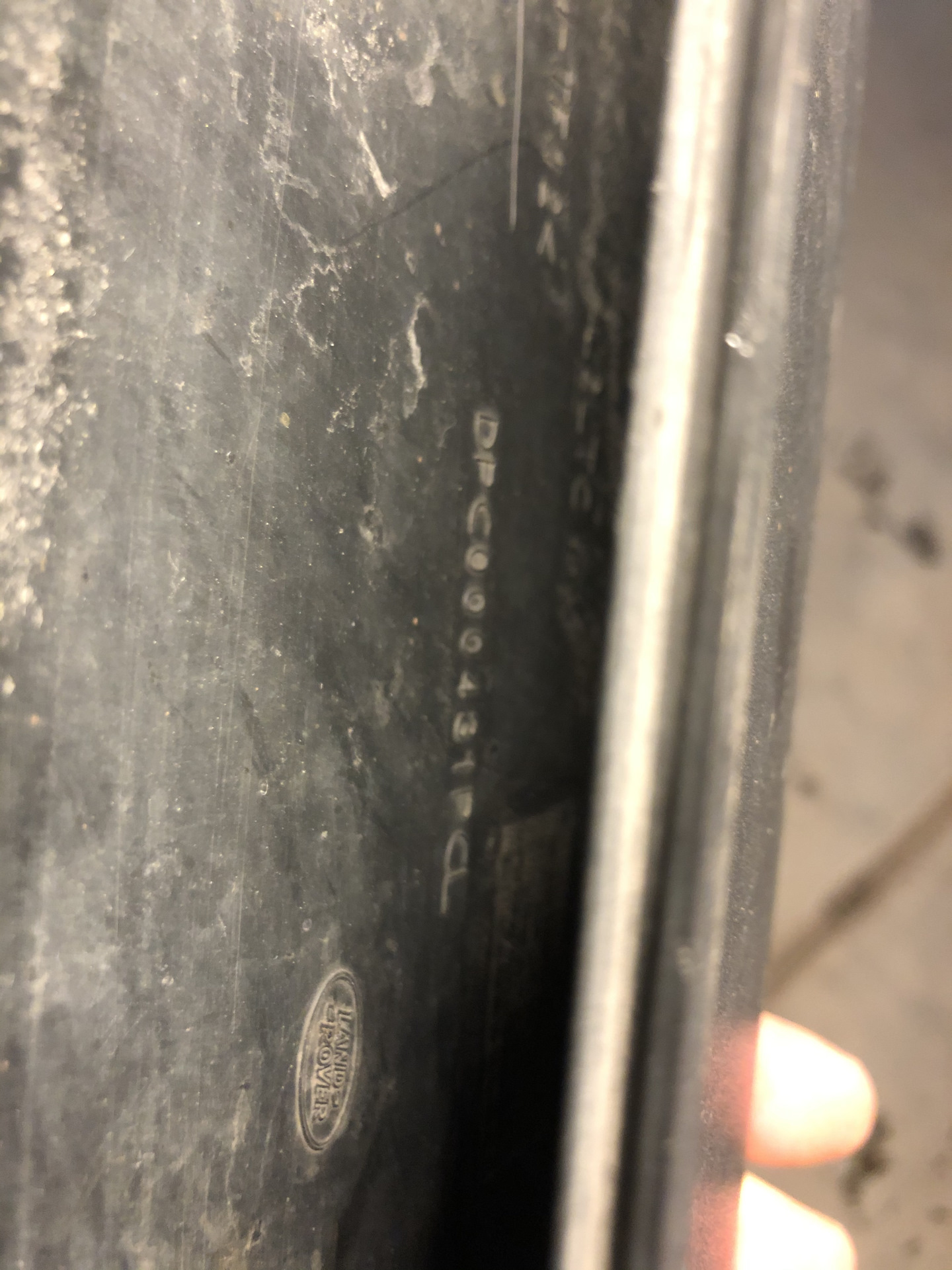 Заглушка переднего бампера — Land Rover Range Rover Sport (1G), 3,6 л ...