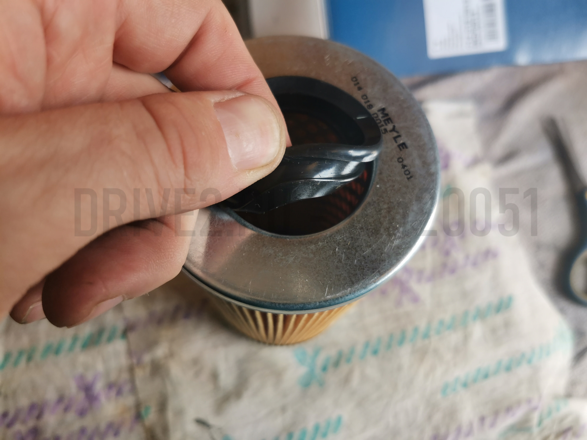 Фильтр масляный (картридж) Meyle 014 018 0015 / Mercedes / A 606 180 00 ...