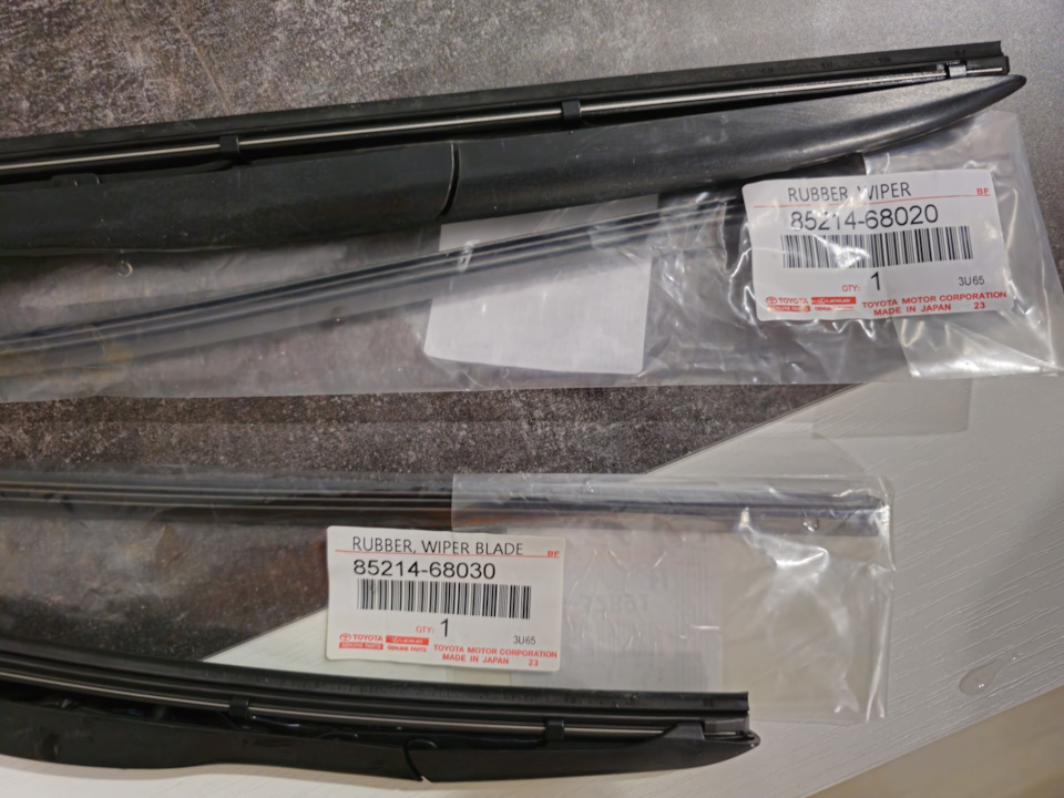 Резинки дворников Toyota и амортизаторы багажника — Hyundai i30 (2G), 1 ...