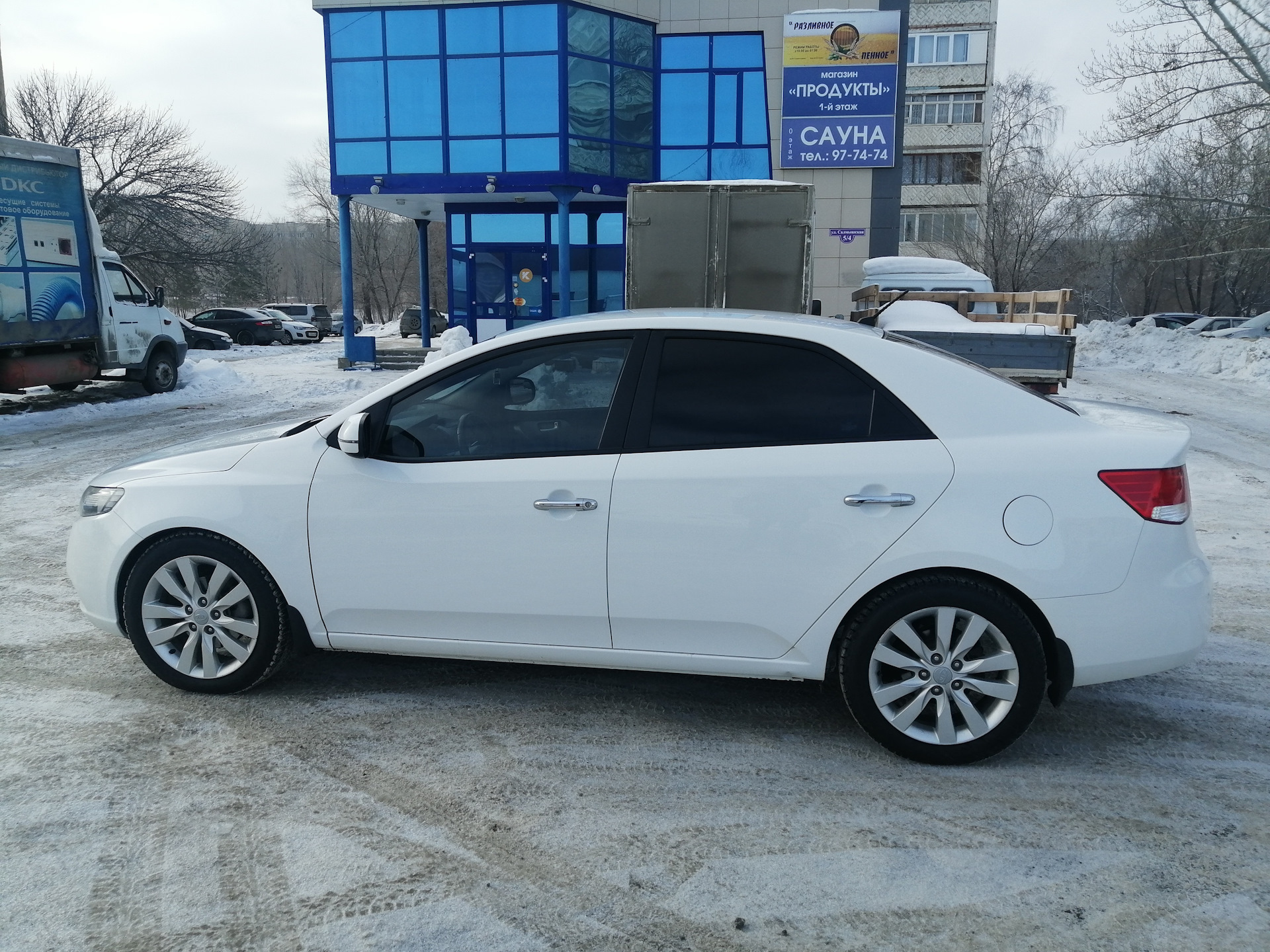 Легкая тонировка — KIA Cerato (2G), 2 л, 2011 года | стайлинг | DRIVE2