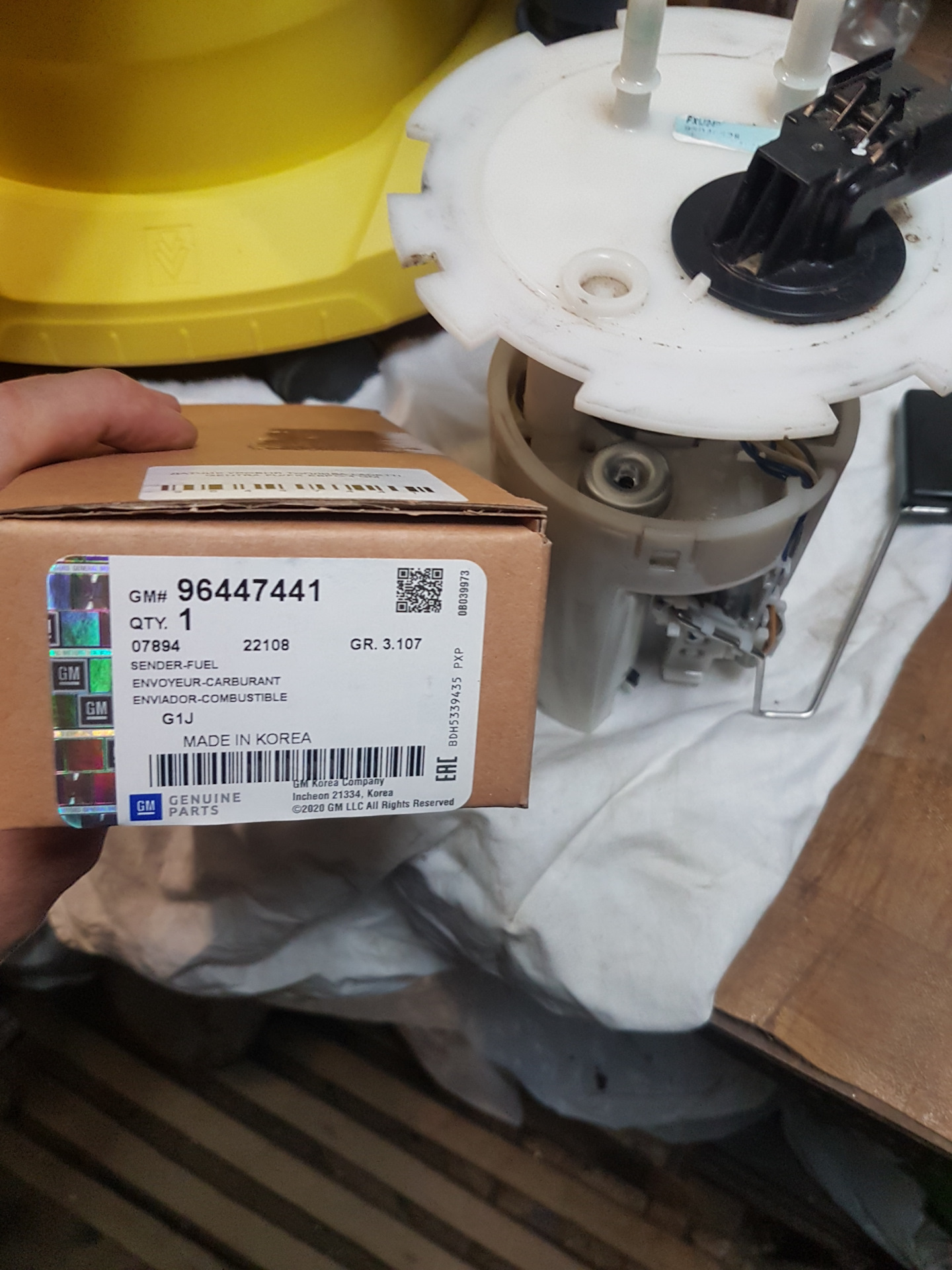 Замена ДУТ — Chevrolet Lacetti 5D, 1,6 л, 2012 года | запчасти | DRIVE2