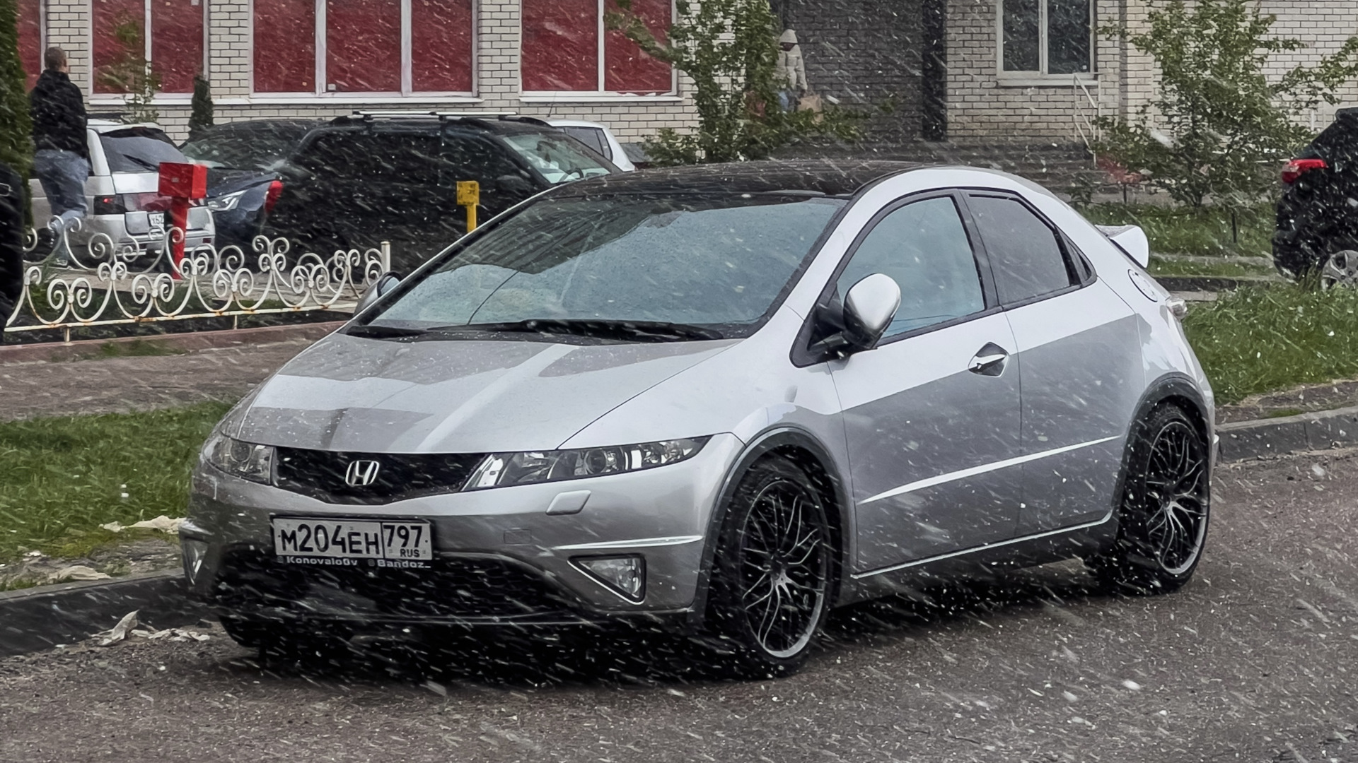 Honda Civic Hatchback (8G) 1.8 бензиновый 2011 | R2-D2 на DRIVE2