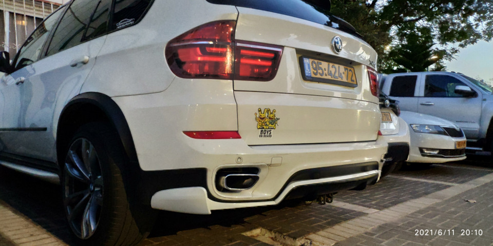 Aero Performance установлен — BMW X5 (E70), 3 л, 2011 года | аксессуары | DRIVE2