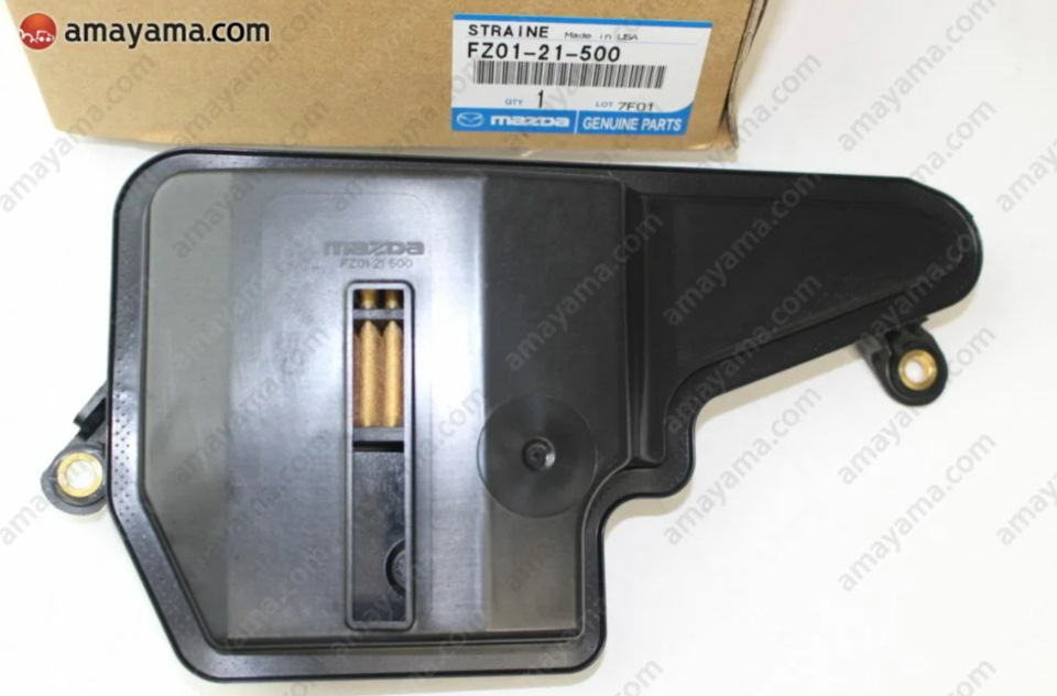 FZ0121500 Фильтр масляный акпп Mazda | Запчасти на DRIVE2