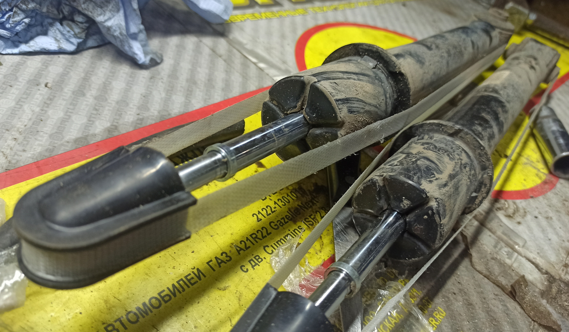 ⚙️ Новая конфигурация подвески: амортизаторы и стойки Demfer ...