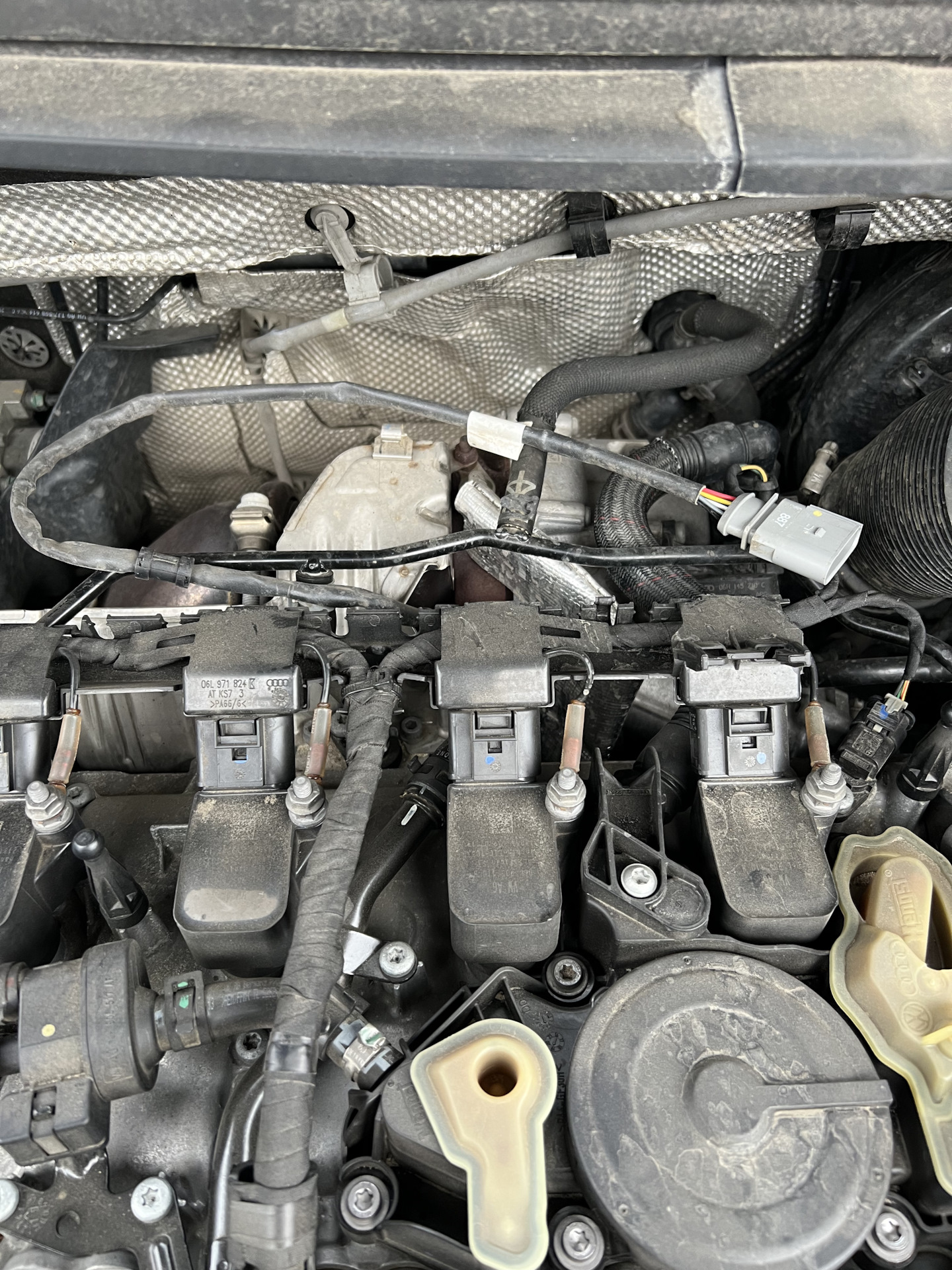 Замена лямбда-зонда (BOSCH 0258027215) — Skoda Kodiaq (1G), 2 л, 2019 ...