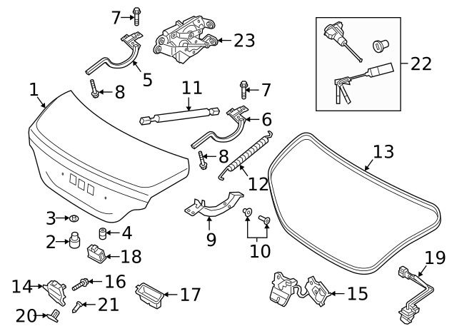 8615522000 Клипса решетки воздухозаборника KIA HYUNDAI | Запчасти на DRIVE2