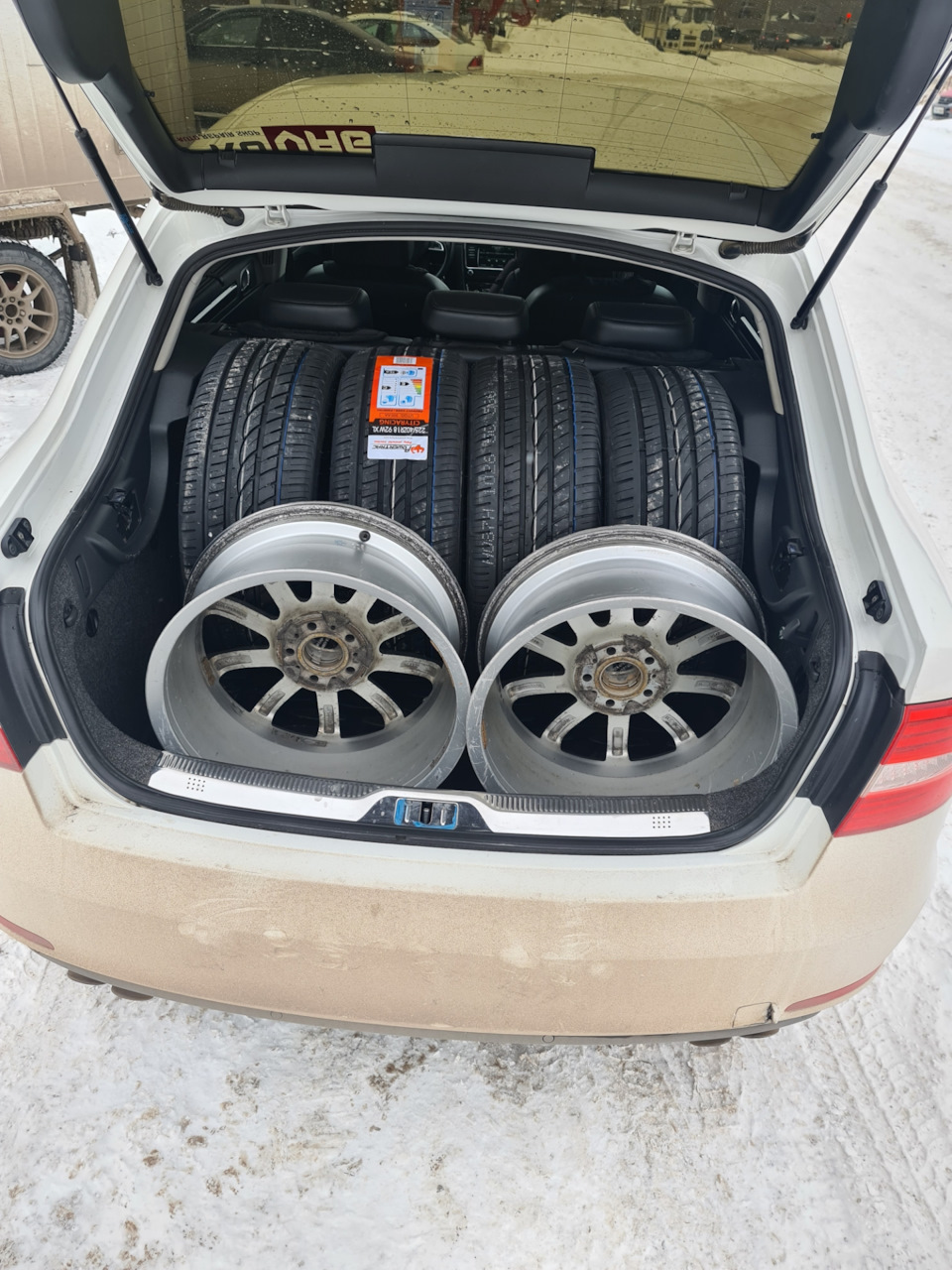 Купил диски по вкусной цене Elbrus i05 — Skoda Superb Mk2, 2 л, 2014 ...