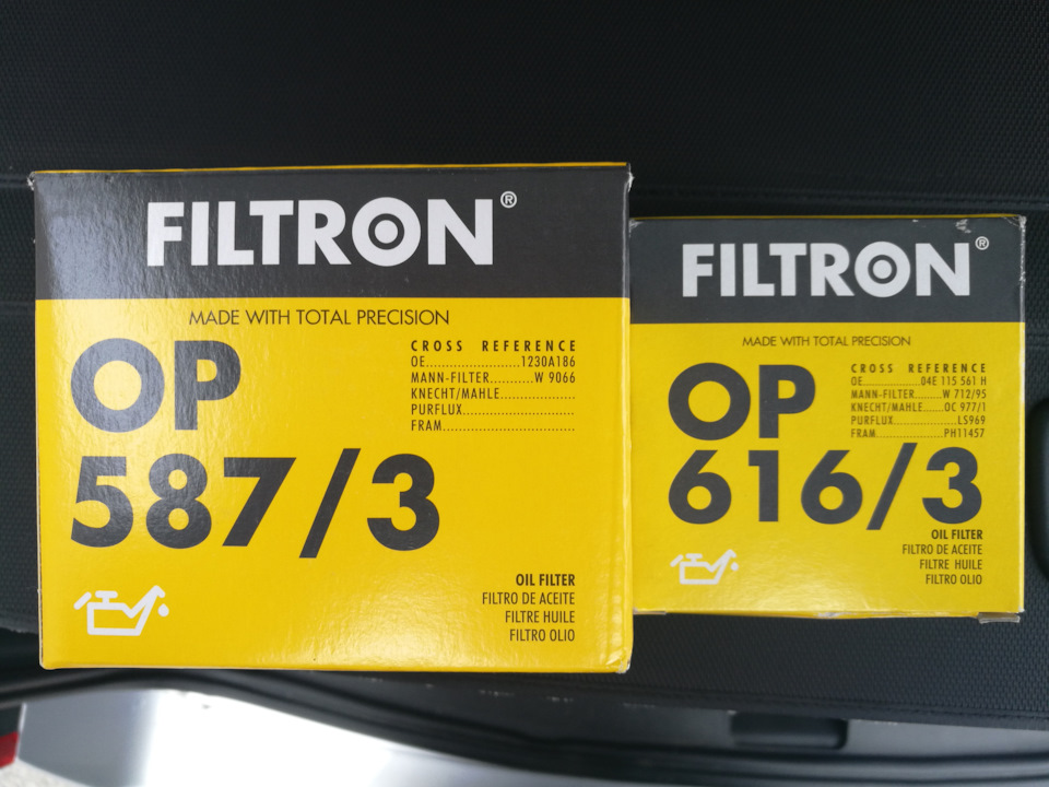 Масляный фильтр — Mitsubishi Pajero Sport (2G), 2,5 л, 2010 года ...