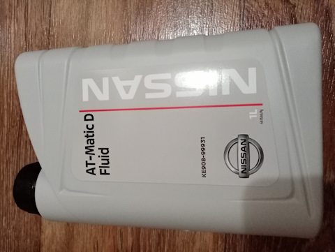 KE90899931 Nissan MATIC FLUID D, жидкость для АКПП (1л.) NISSAN ...