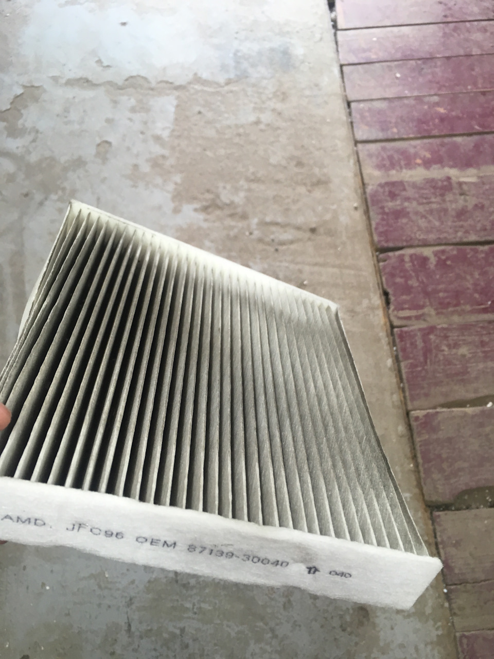 8713930040 Фильтр, воздух во внутренном пространстве TOYOTA LEXUS ...