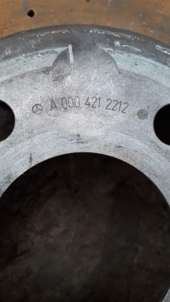 A0004212212 Диск тормозной Mercedes | Запчасти на DRIVE2