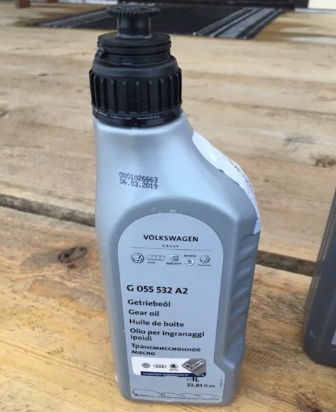 G055532A2 Масло трансмиссионно VAG | Запчасти на DRIVE2