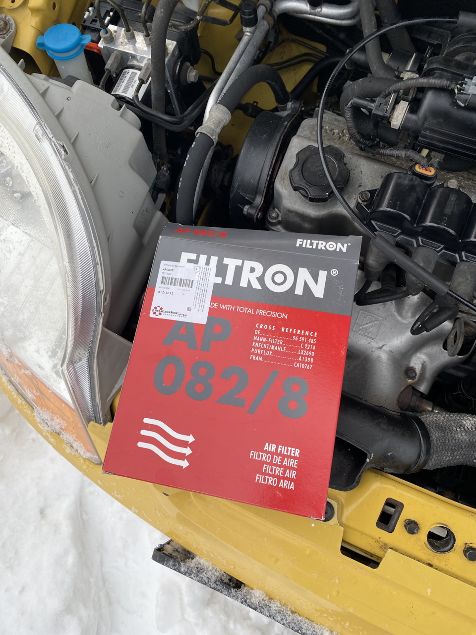 96591485 Фильтр воздушный GM | Запчасти на DRIVE2