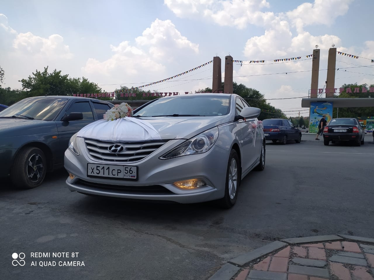Свадьба 10.07.2021 — Hyundai Sonata VI (YF), 2 л, 2011 года | покатушки | DRIVE2