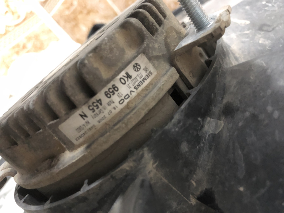 1K0959455N Электродвигатель, вентилятор радиатора VAG | Запчасти на DRIVE2