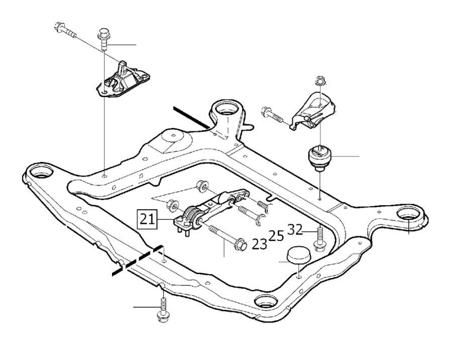 31262155 Подвеска, двигатель Volvo | Запчасти на DRIVE2