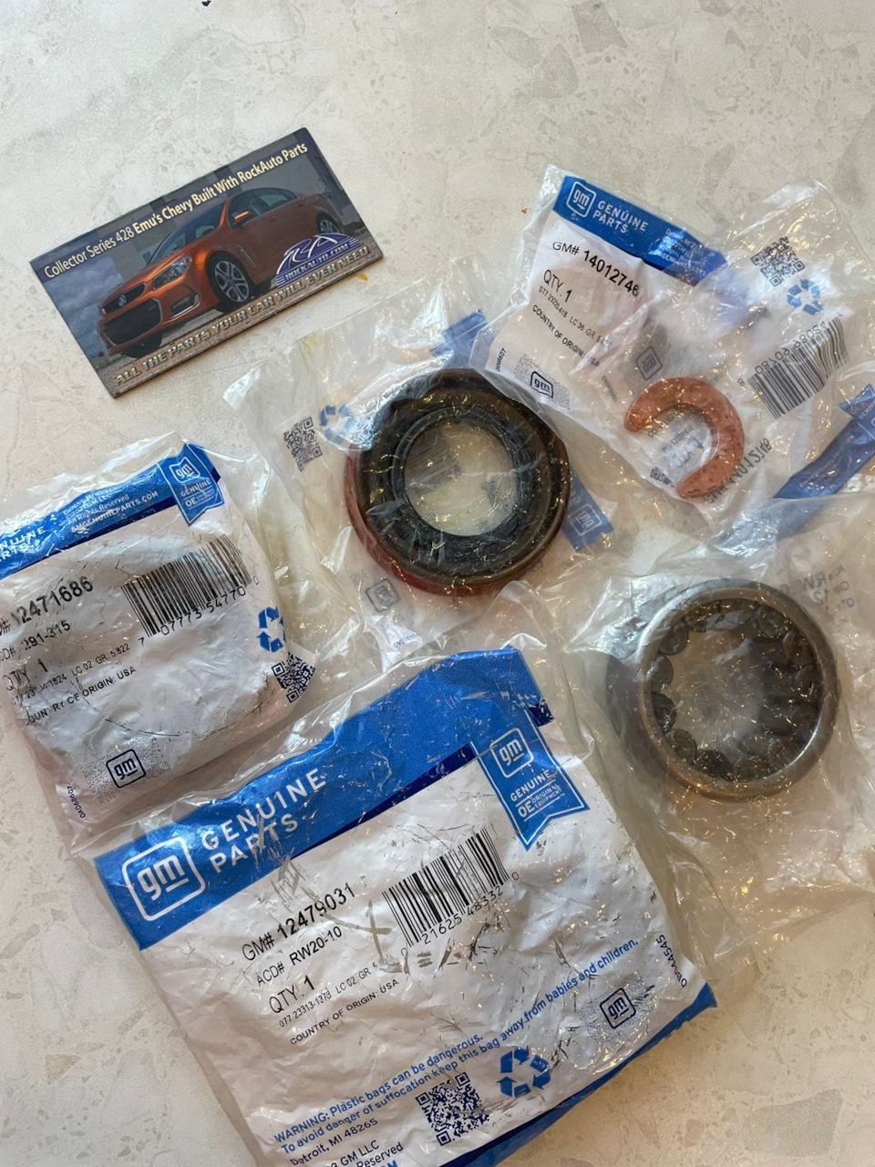 12479031 Подшипник полуоси GM | Запчасти на DRIVE2