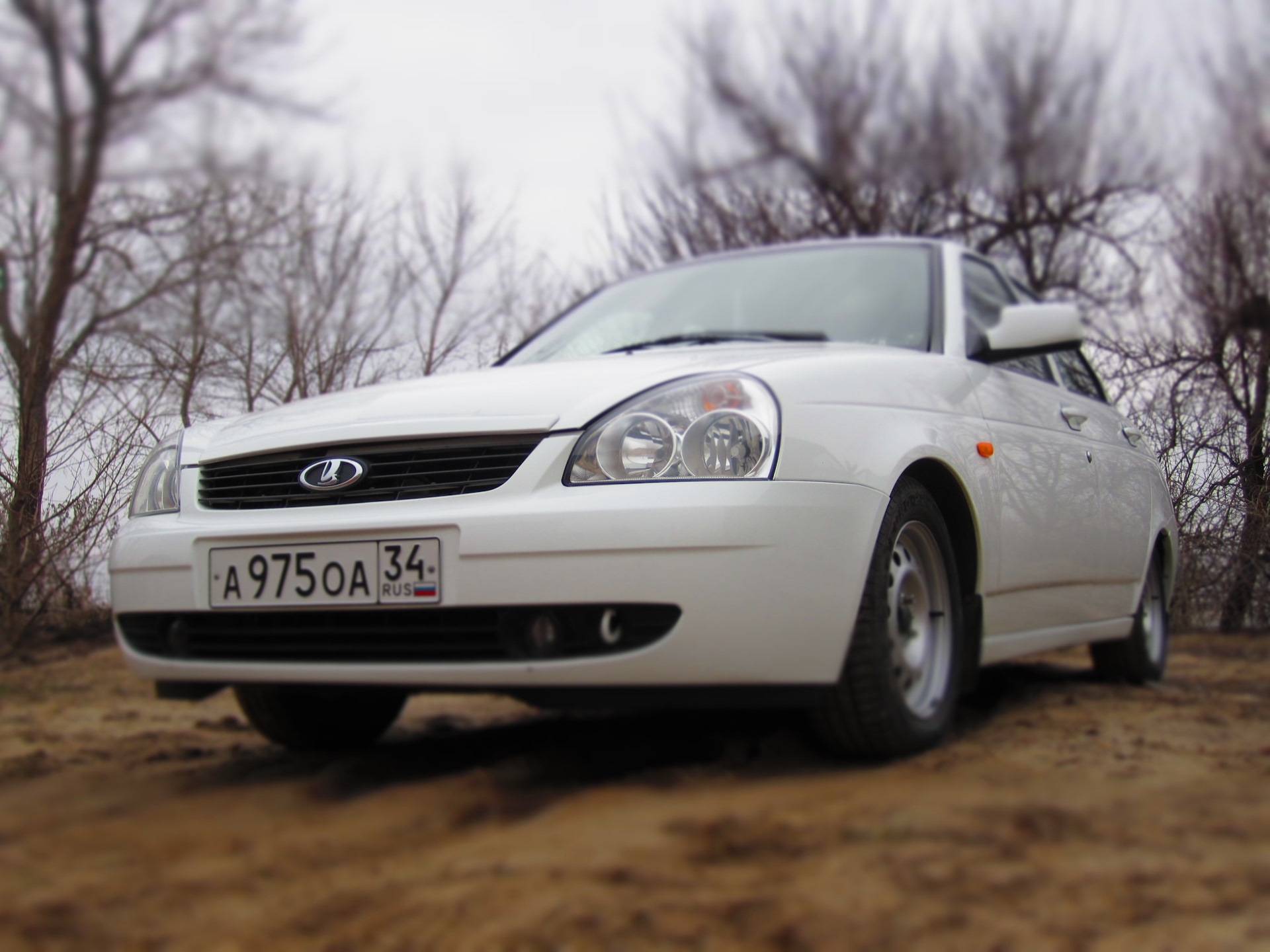 [ Накладка под бампер SE для бампера дорестайлинг ] — Lada Приора седан ...