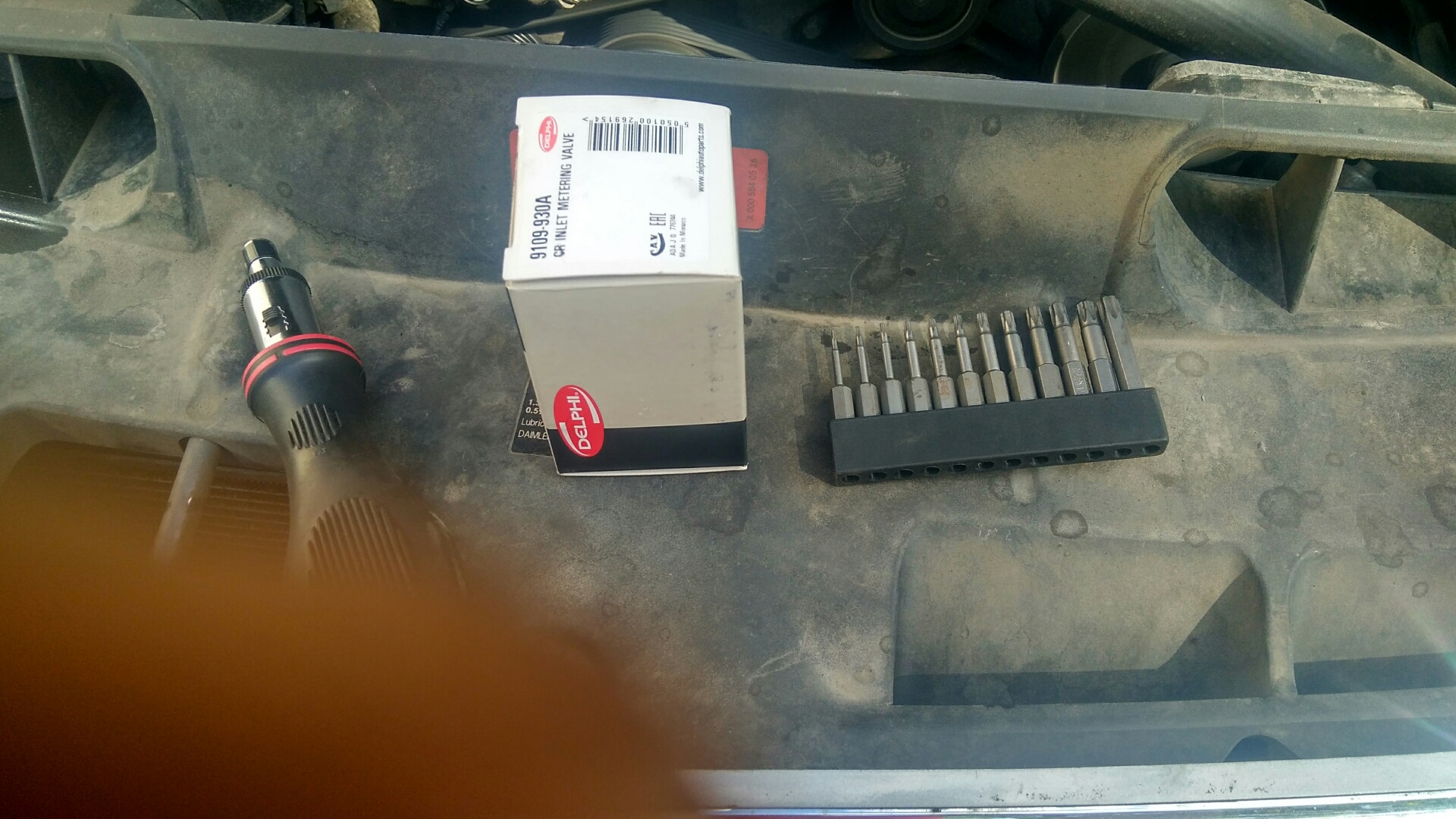 Замена клапана давления ТНВД — Mercedes-Benz C-class Estate (S204), 2,2 ...