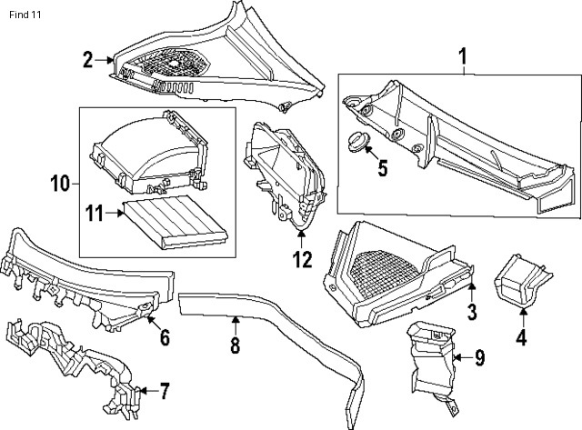 A2548301502 Фильтр салона угольный Mercedes | Запчасти на DRIVE2