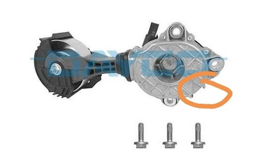 Артикулы по натяжителю и всему что связано с этим. Замена на Dayco ...