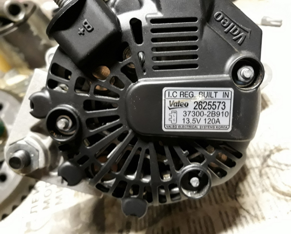 373002B910 Генератор KIA HYUNDAI | Запчасти на DRIVE2