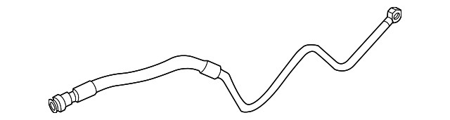 17227510046 Подвод.трубопр.радиатора охл.масла КПП BMW | Запчасти на DRIVE2