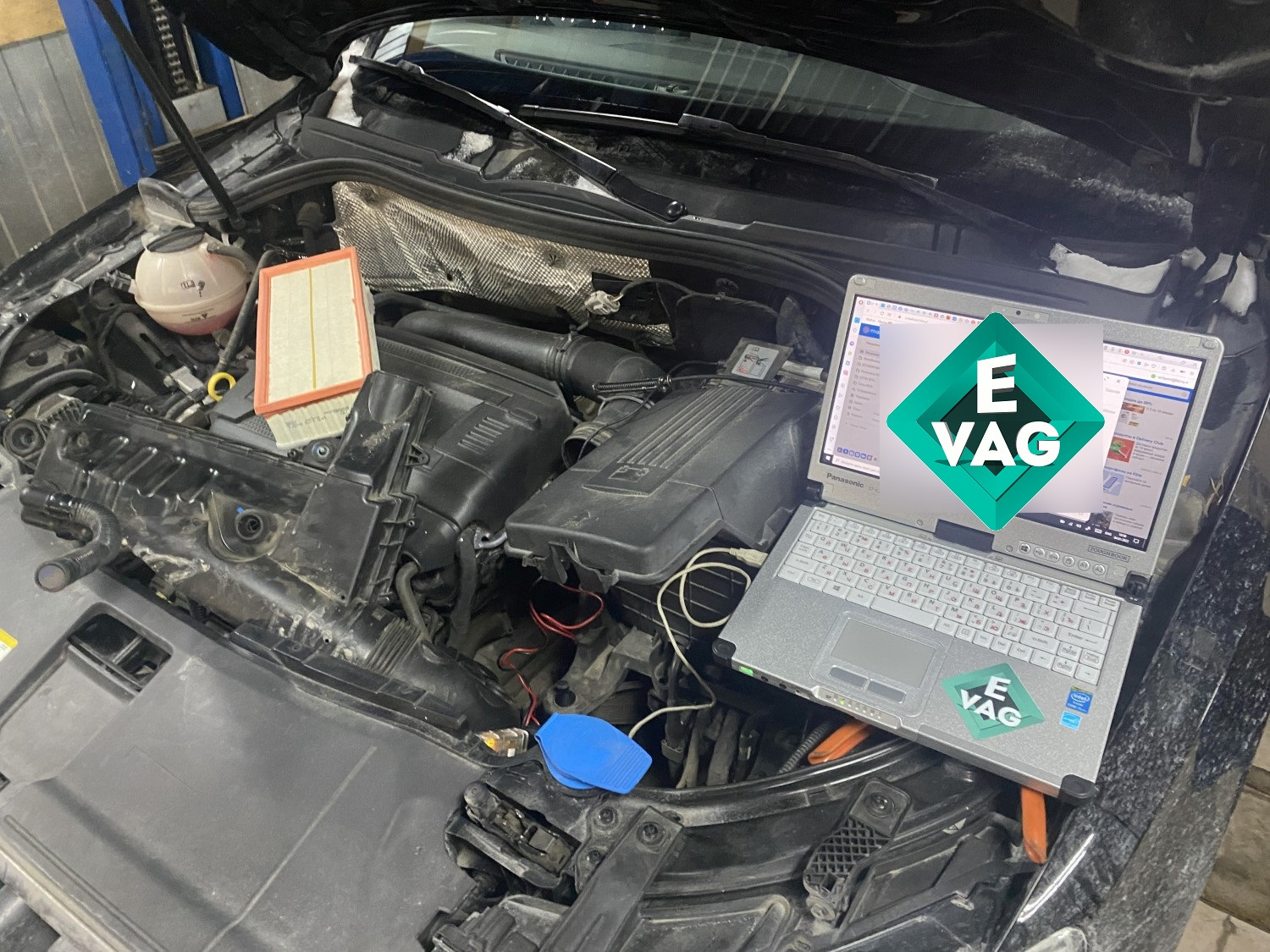 🚀 AUDI Q3 2.0 TFSI 180 лс "2017. Чип-тюнинг DSG DQ500 — E-VAG на DRIVE2