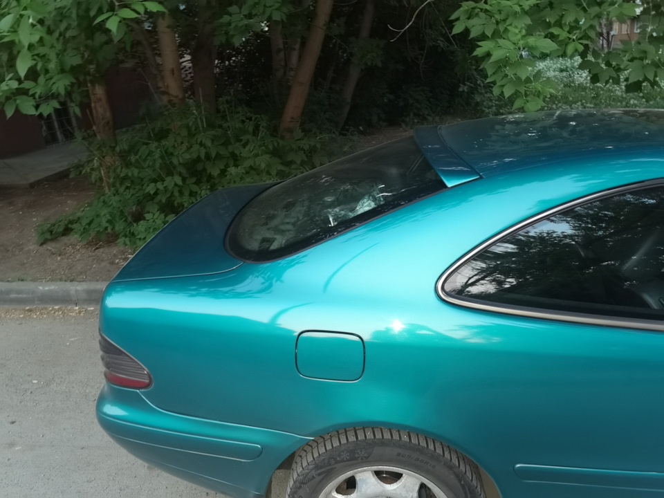 Спойлер Lorinser финал — Mercedes-Benz CLK (W208), 2,3 л, 1999 года ...
