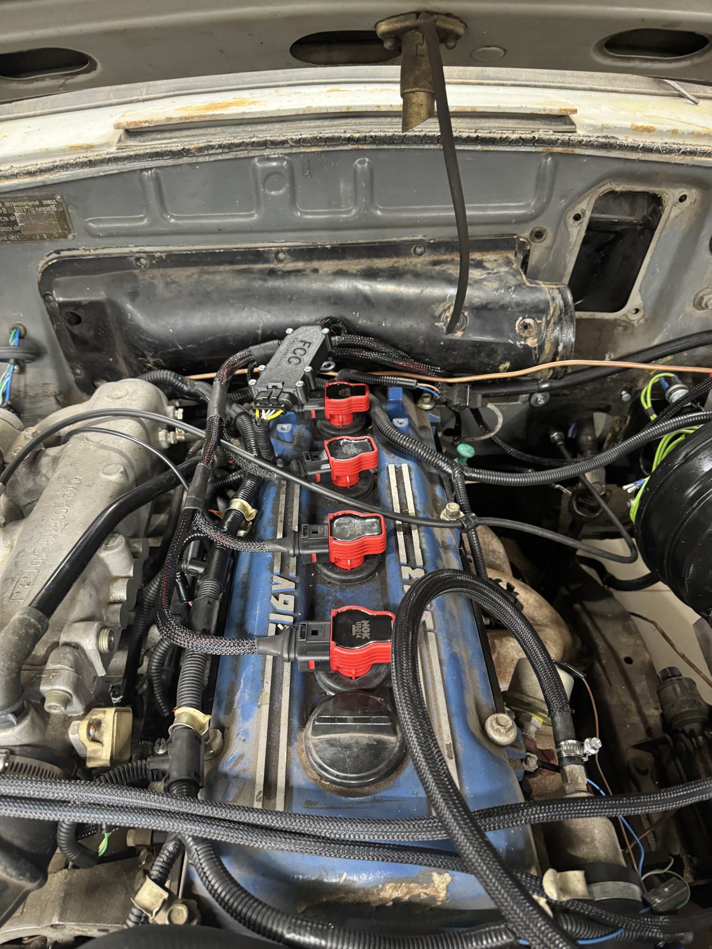 Индивидуальные катушки u5014 на змз 406 — ГАЗ 21, 2,3 л, 1963 года ...