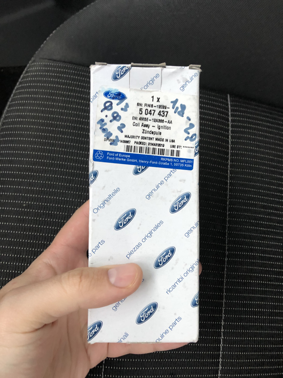 Замена катушки зажигания — Ford Focus Hatchback II, 1,8 л, 2008 года ...